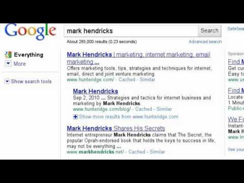 Mark Hendricks - YouTube