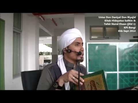 Ustaz Don Daniyal Don Biyajid KPI Bangi 060914 - YouTube