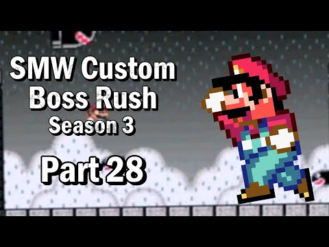 SMW - Custom Boss Rush Part 28 (126 - 132) - YouTube