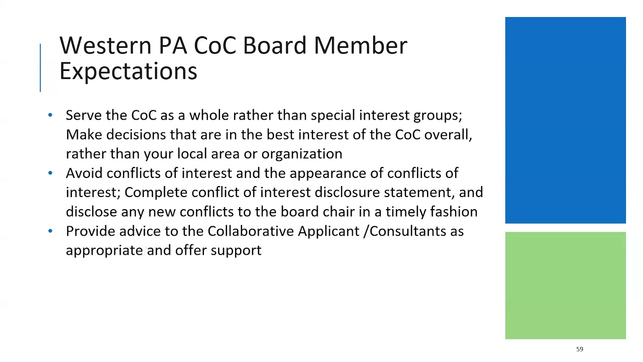 Western PA CoC - CoC 201 Training Series - Module 2: CoC Structure ...