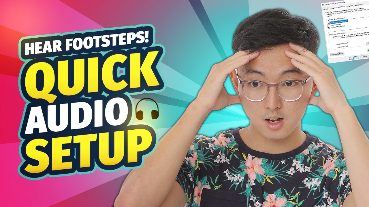 The EASIEST Way To Hear FOOTSTEPS (LOUDNESS EQ SETUP) - YouTube