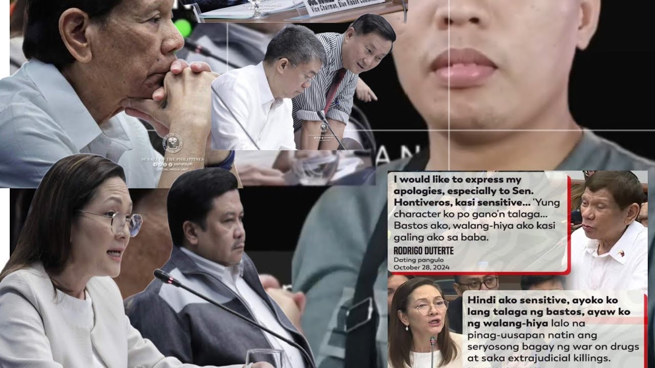 SENATE hearings on DRUG WAR ni EX-PRS. DU30, ng wetness pa Ang Isng ...