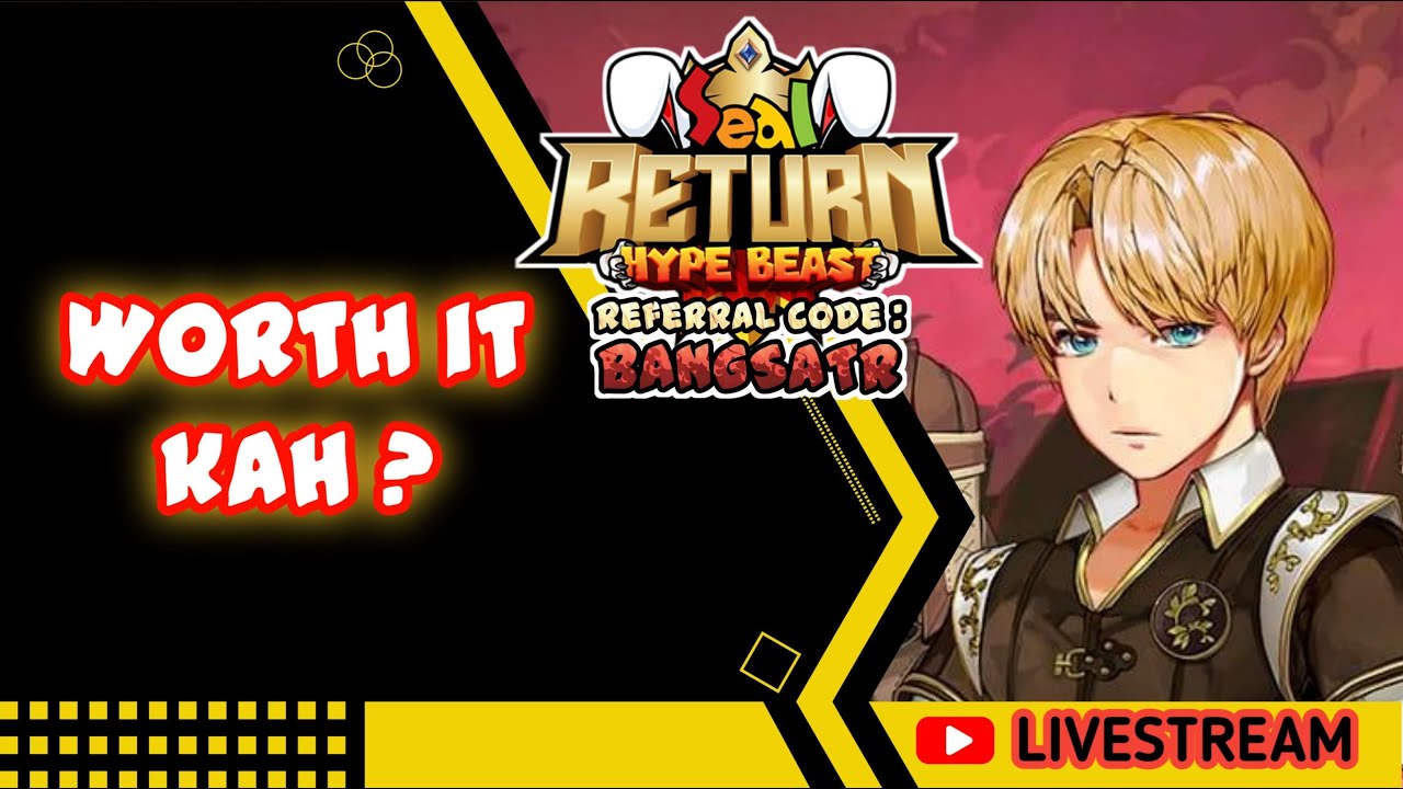 🔴 [ LIVE OBT ] SEAL RETURN HYPEBEAST - MIDNIGHT LIVE~ - YouTube