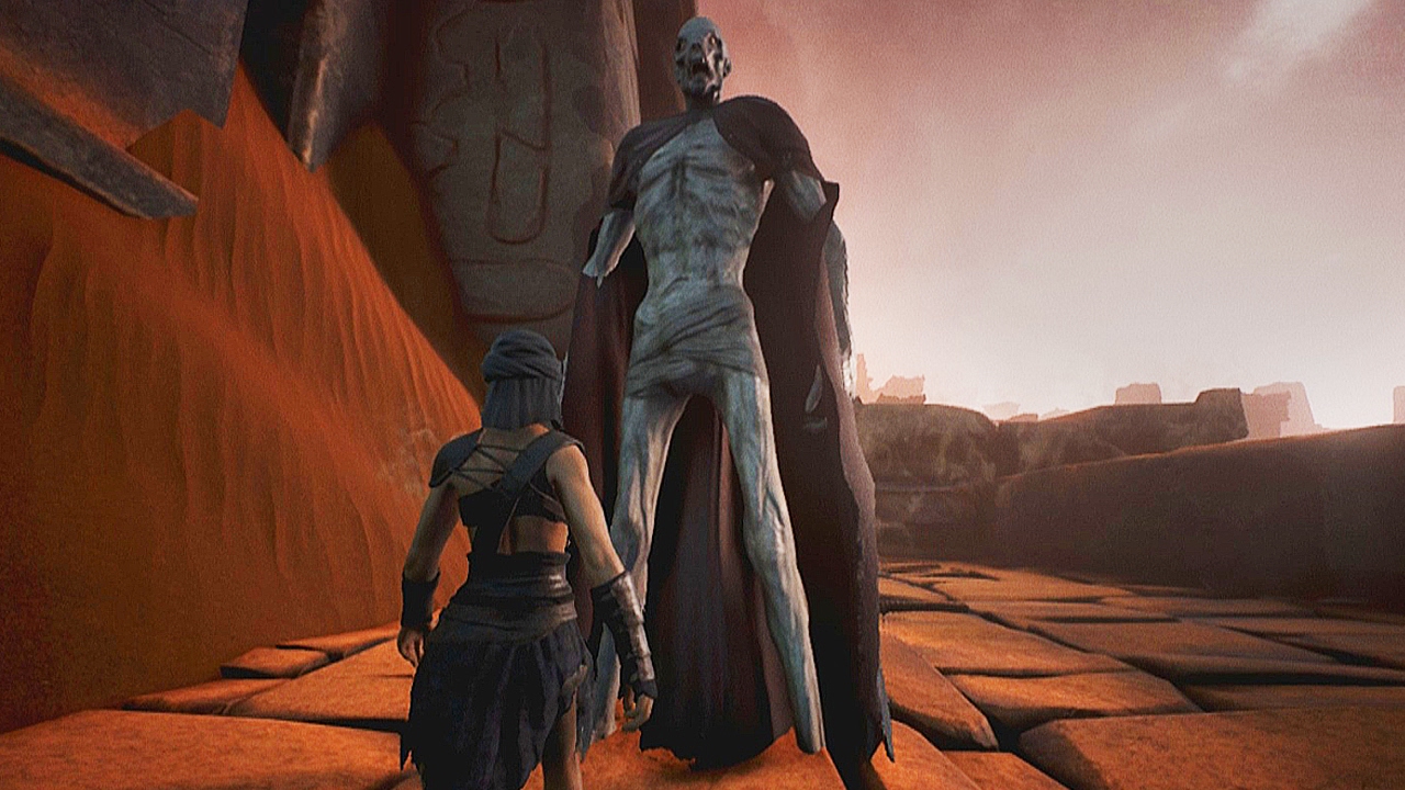 Conan Exiles Warmaker Klael / Corrupted City Gameplay - YouTube