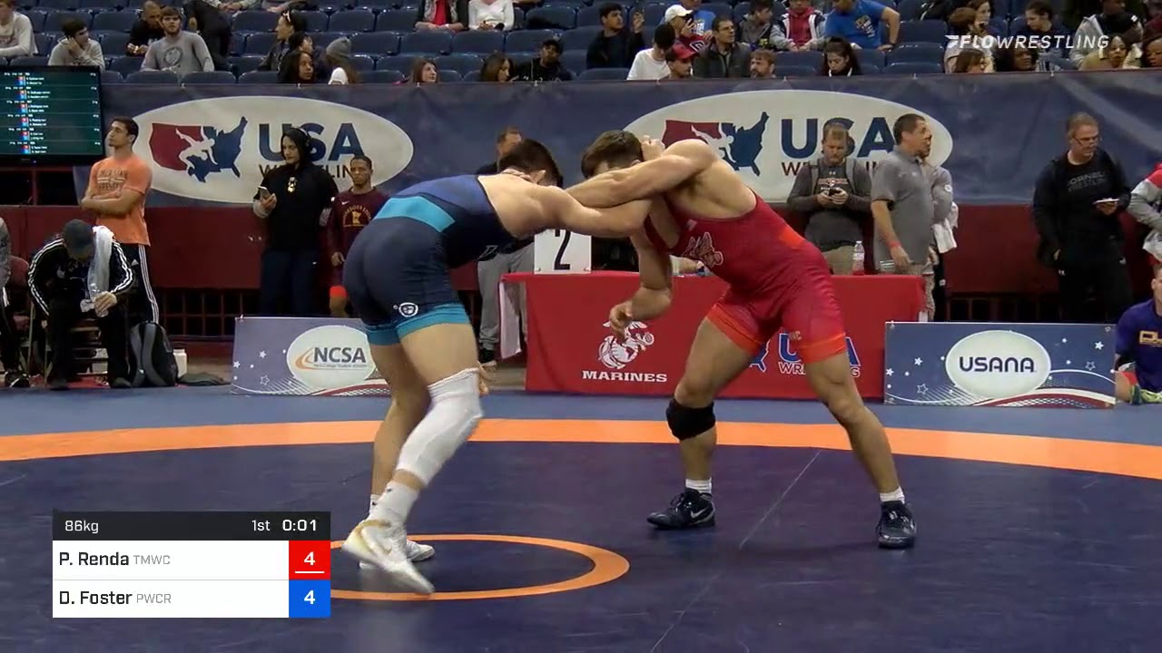 86 Kg Consolation Peter Renda Titan Mercury Wrestling Club Vs Drew ...