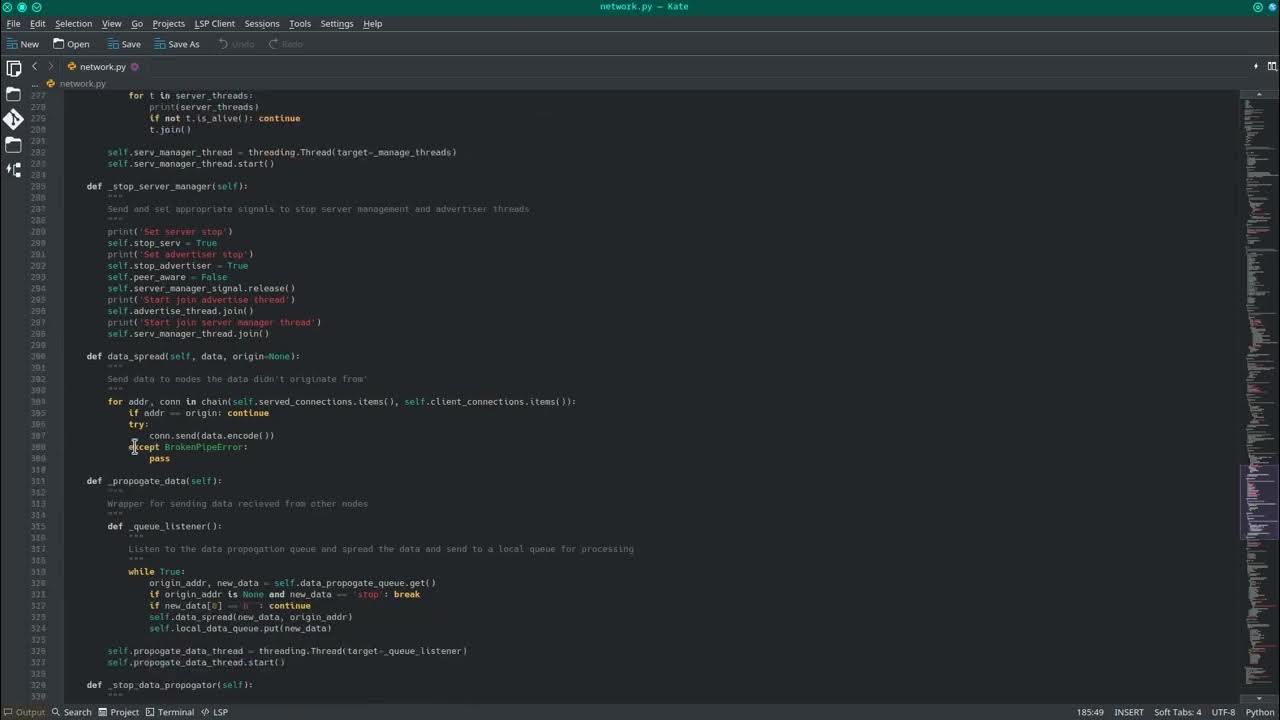 Peer to Peer Network in Python - YouTube