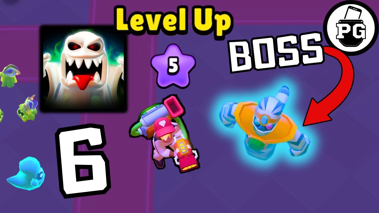 2nd Boss Fight and Level Up ! 👻 Ghost Invasion: Idle Hunter - Gameplay ...