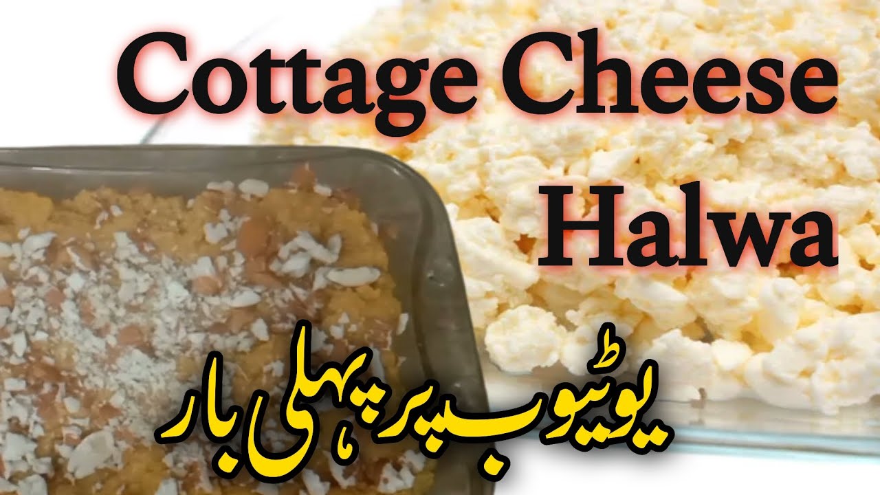 Delicious Cottage Cheese Halwa Recipe | Easy Dessert | Sweet Treats ...