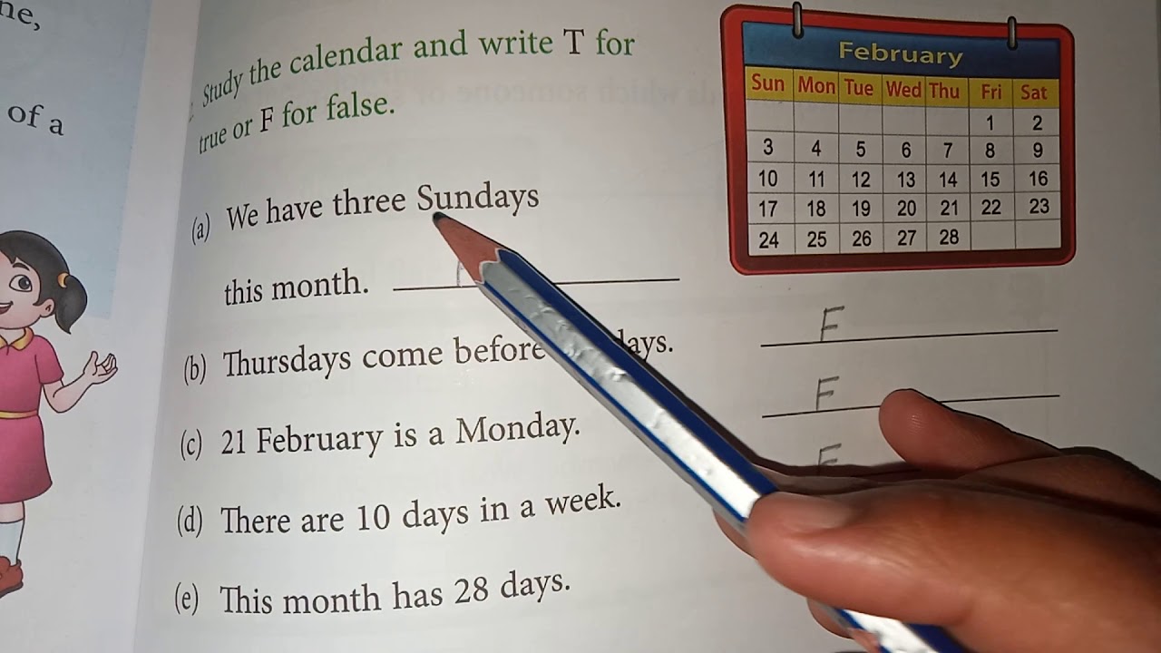 Class 2/ lesson 11/ let us try exercise - YouTube