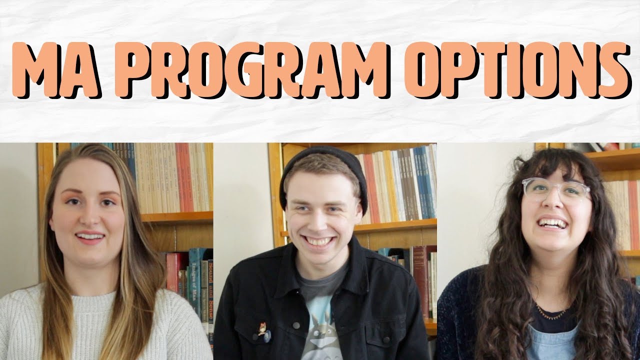 Our Three English MA Program Options - YouTube
