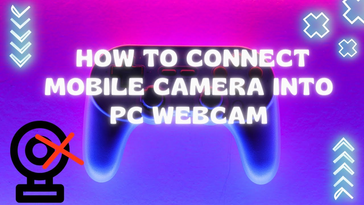 how to connect mobile camera as a pc webcam | phone as pc webcam. - YouTube