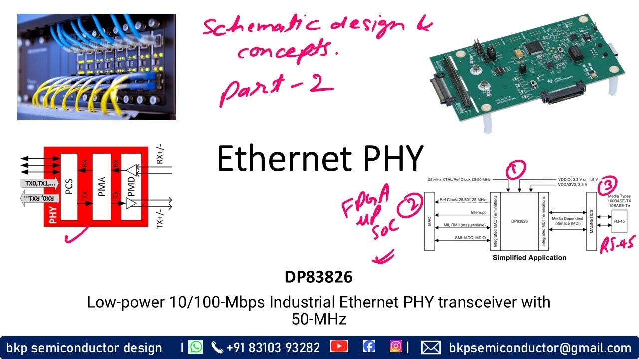 095B How to design Ethernet PHY schematic part2 - YouTube