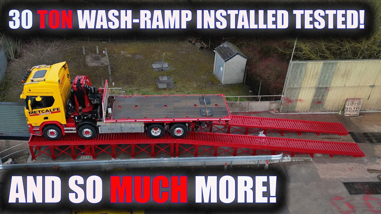 AWESOME Truck Wash-Ramp Fitted! + 7 Jobs in 1 Day! - YouTube