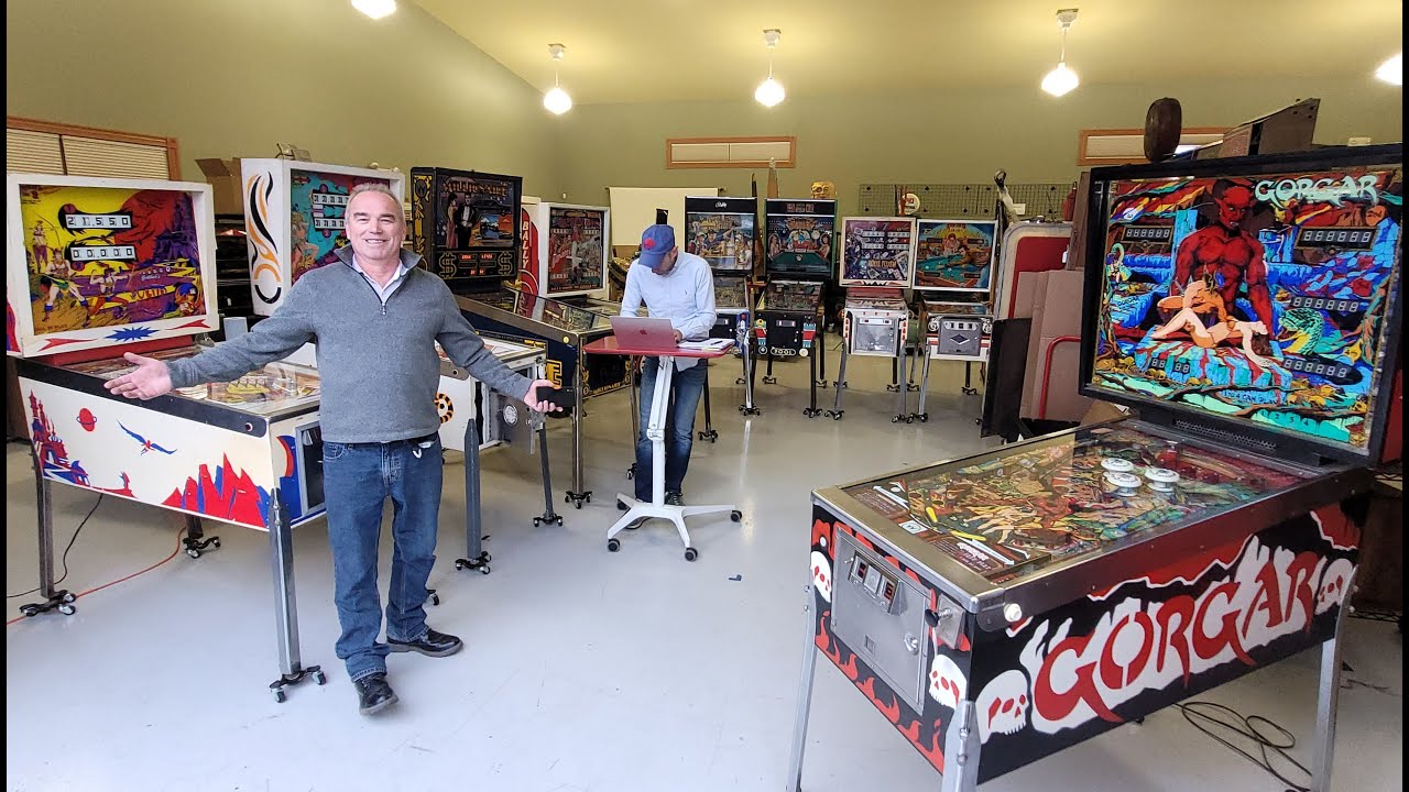 Setting up 10 Pinball Machines for Auction on May 11/2024 - YouTube