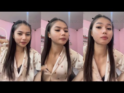 Live Tiktok Blunder‼️Baju Tidur Blunder Lagi Makan Kelihatan Bob4 Nya