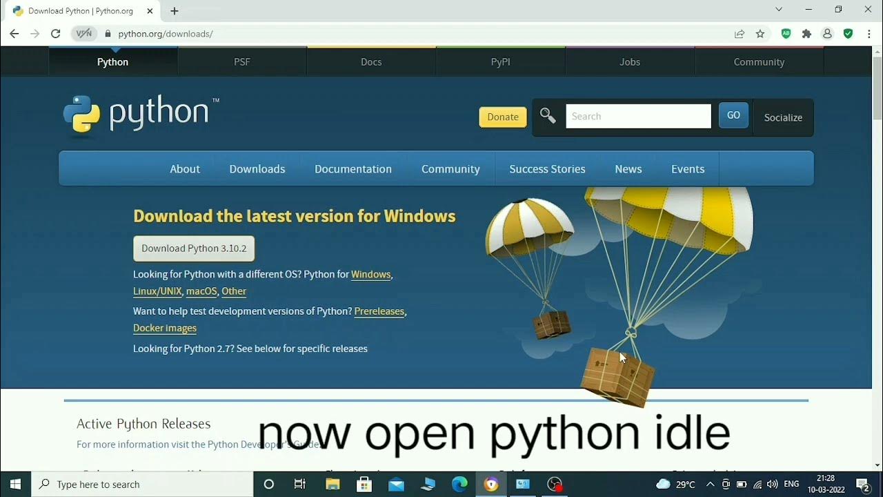 How to download and install python idle........... - YouTube