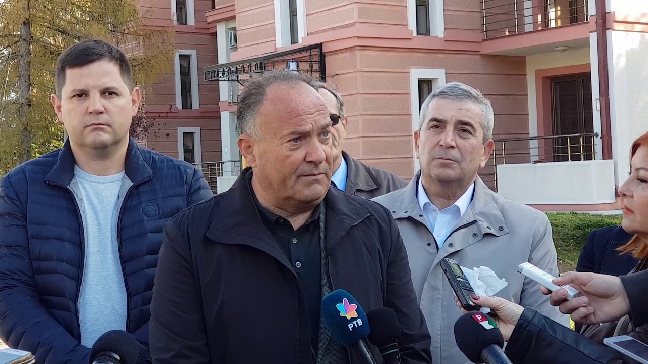 Mladen Šarčević izjava za medije na Paliću u studentskom odmaralištu ...