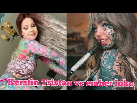 Kerstin Tristan vs Ember Luke, Dragen girl Amber Luke, Kerstin Tristan ...