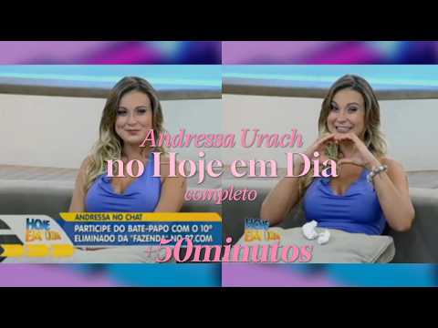 Andressa Urach no programa Hoje em Dia (Completo)