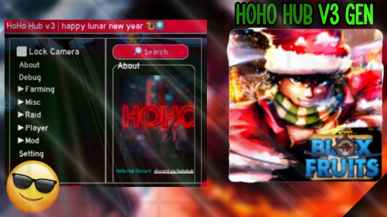 Hoho Hub Gen V3 best script for blox fruits | Visual:Get fruits ...