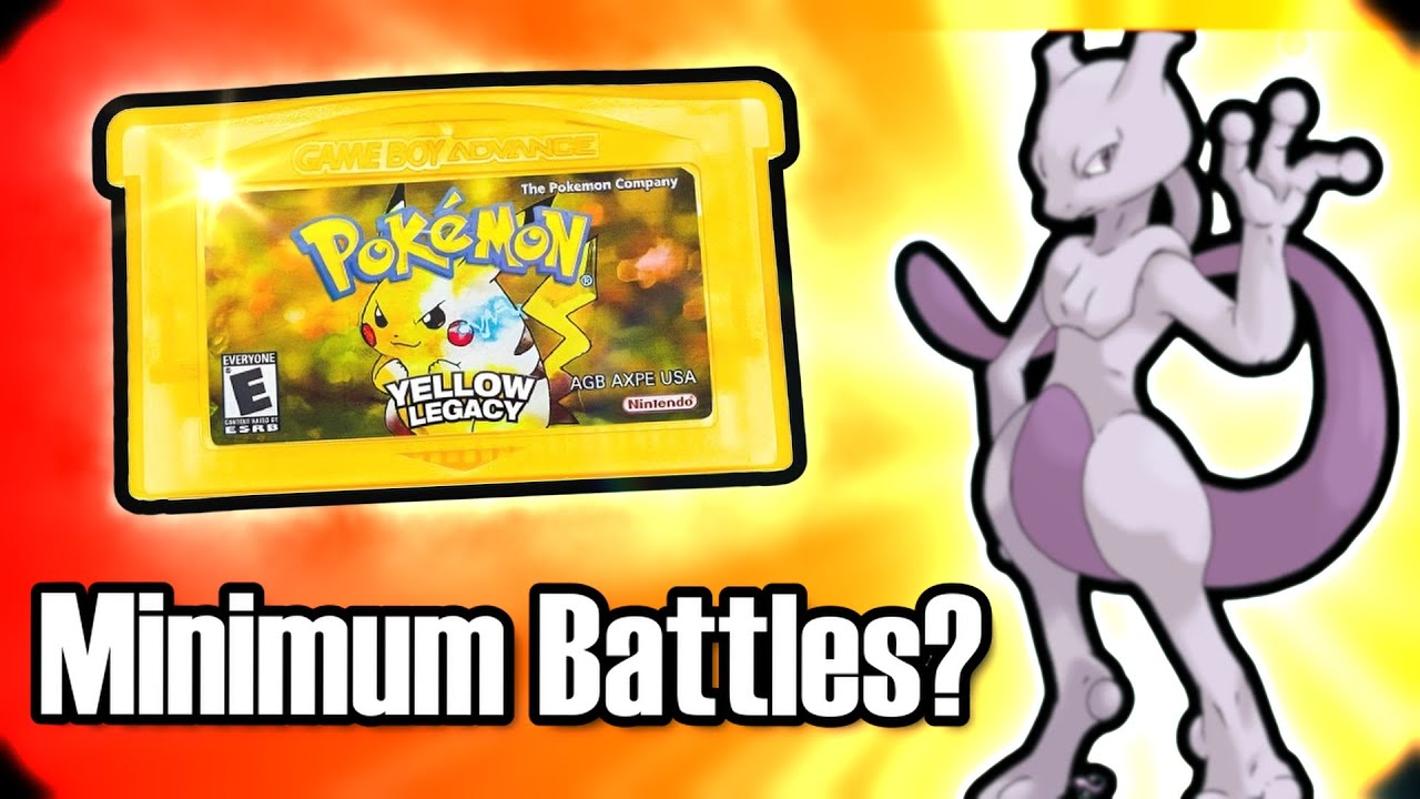 Ad Free: Can Mewtwo beat Pokemon Yellow Legacy on Minimum Battles ...