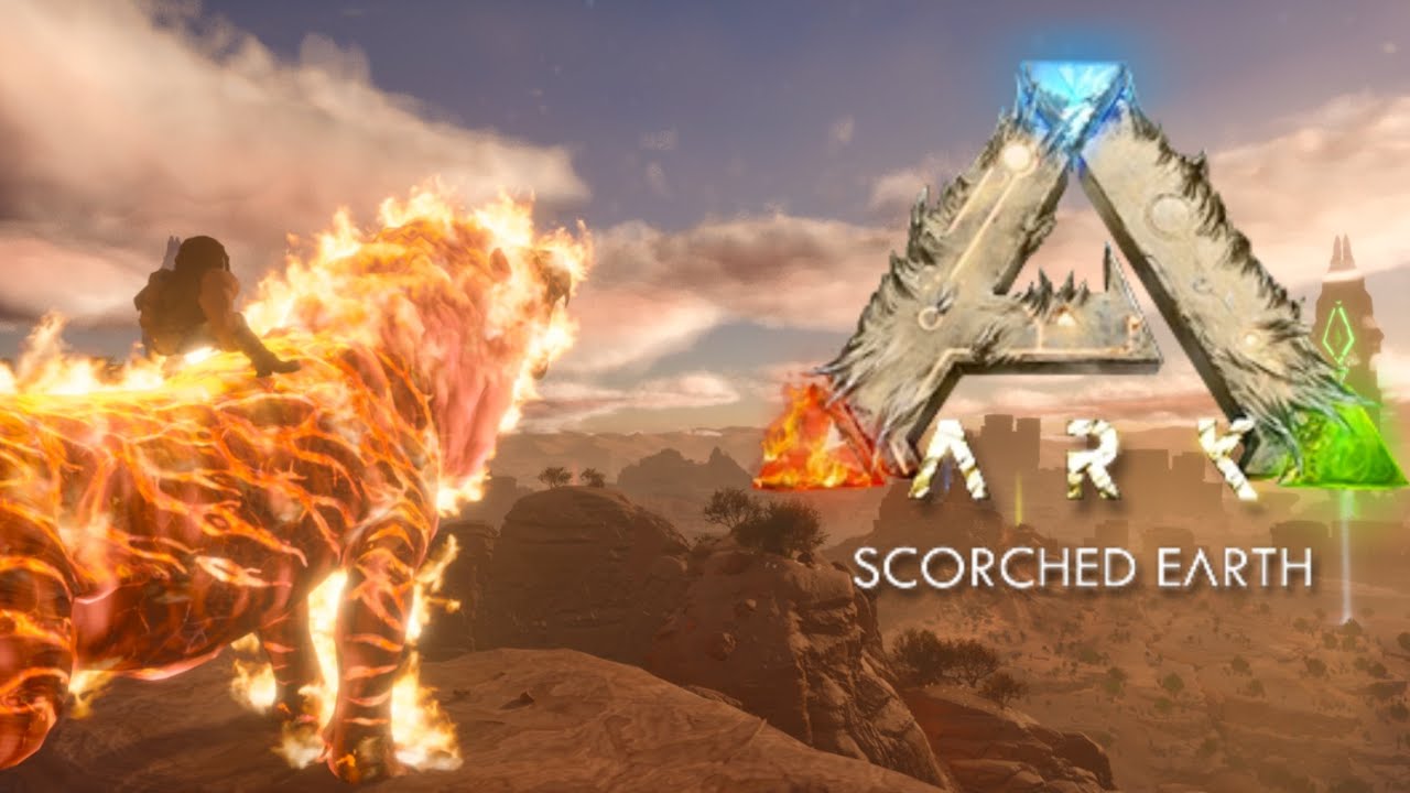 Taming a PYROMANE on SCORCHED EARTH || Ark Survival Ascended - YouTube