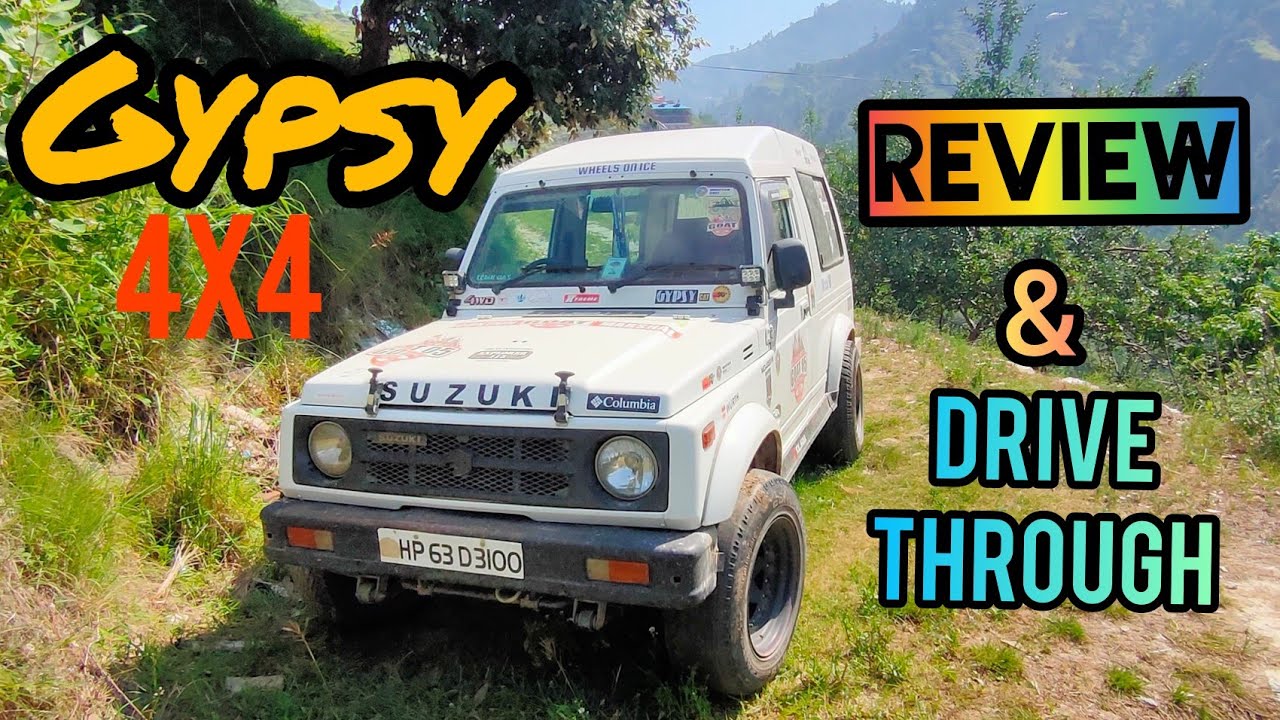 GYPSY 4X4 REVIEW & DRIVE THROUGH | MARUTI SUZUKI | 4WD - YouTube