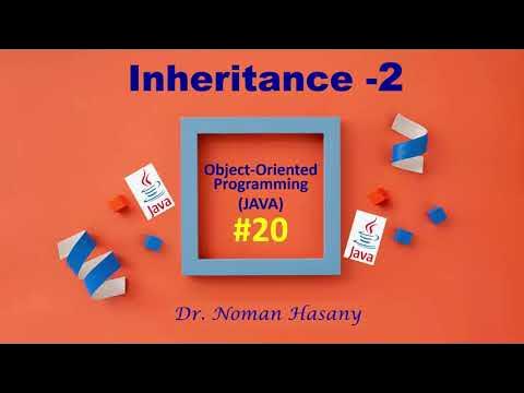 Inheritance - part 2 (Object class) - YouTube