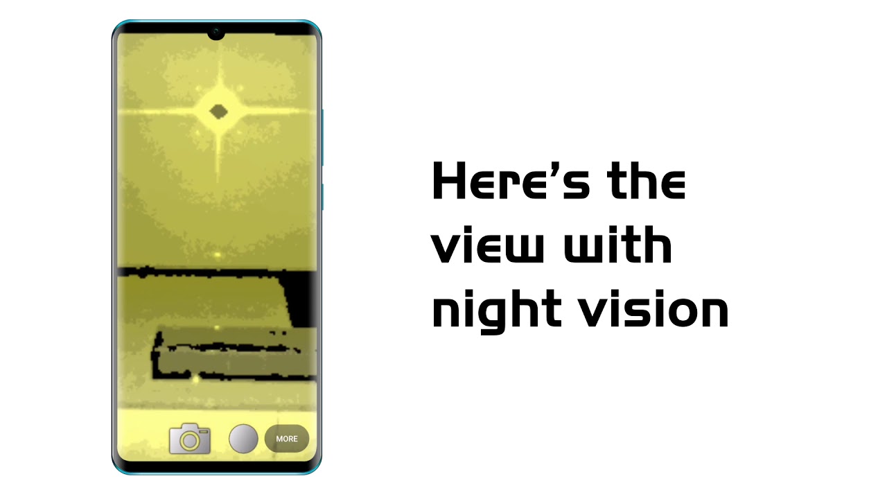 Huawei P30 Pro can see in the dark with the TOF lens to create a 3D Virtual World With Night ...