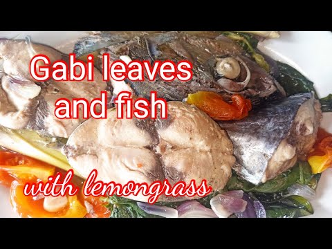 Ganito gawin mo sa dahon Ng Gabi at isda ,ang sarap ! Gabi leaves with ...