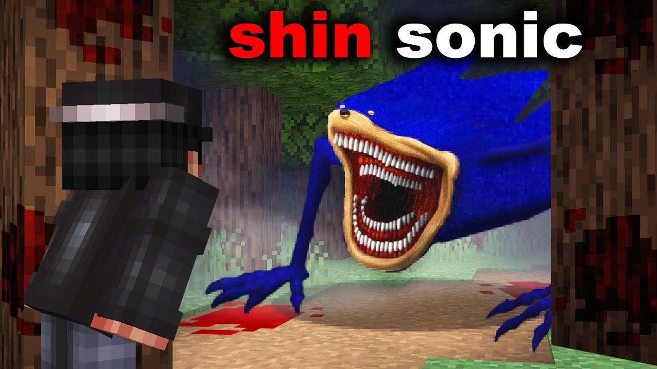 We Found SHIN SONIC In Minecraft... - YouTube