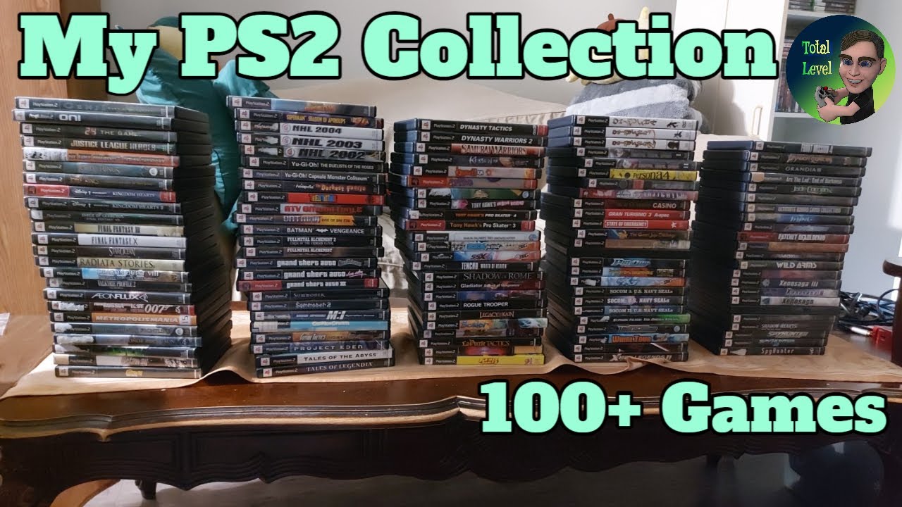 Showing My Entire PlayStation 2 Game Collection - YouTube