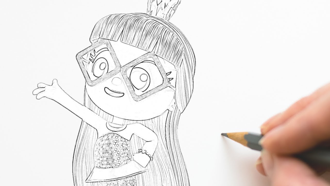 Colorindo o desenho da GRISELDA | GRIZELDA do desenho vera e o reino do ...