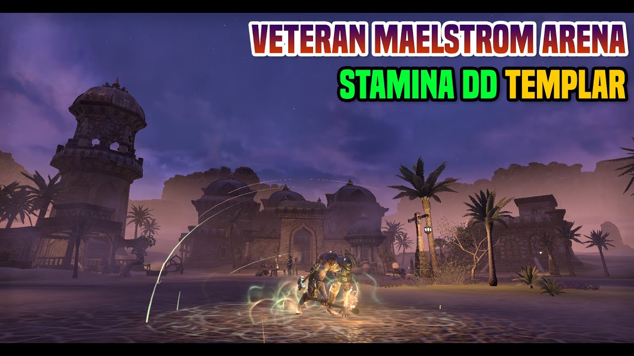 ESO: Veteran Maelstrom Arena (almost no death) - YouTube