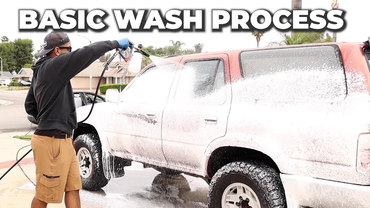 My Detailing Basic Wash Process - Vanguard Mobile Detailing - YouTube