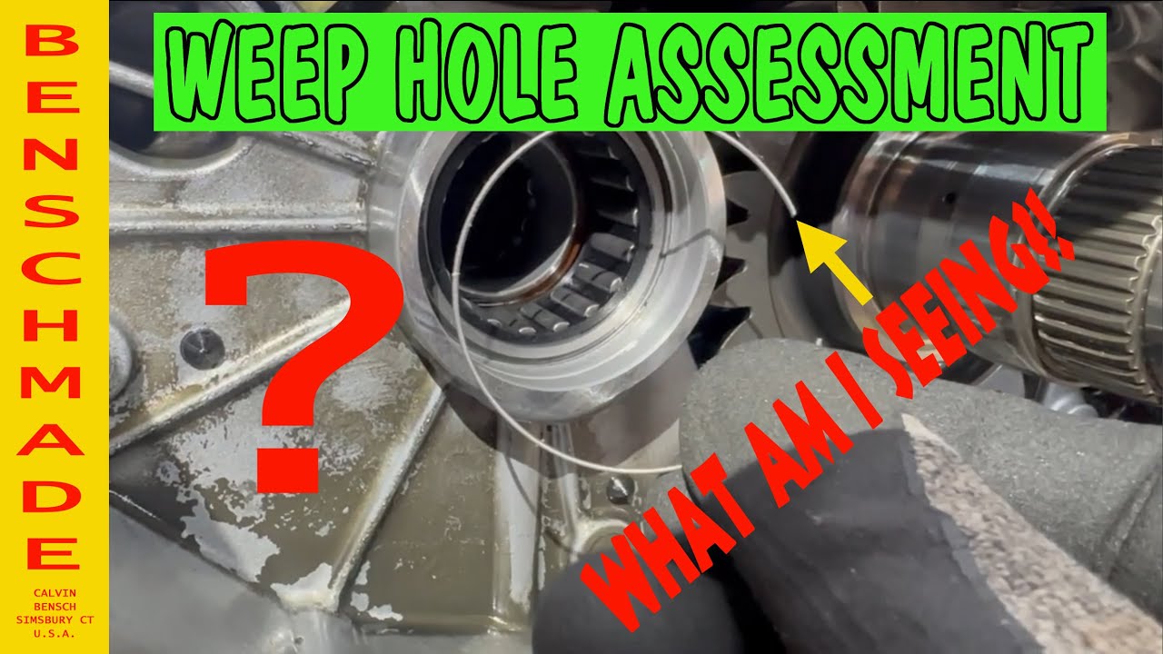 Getrag Ferrari AMG GT Ford GT 7DCL750 Weep Hole Radial Shaft Seal ...