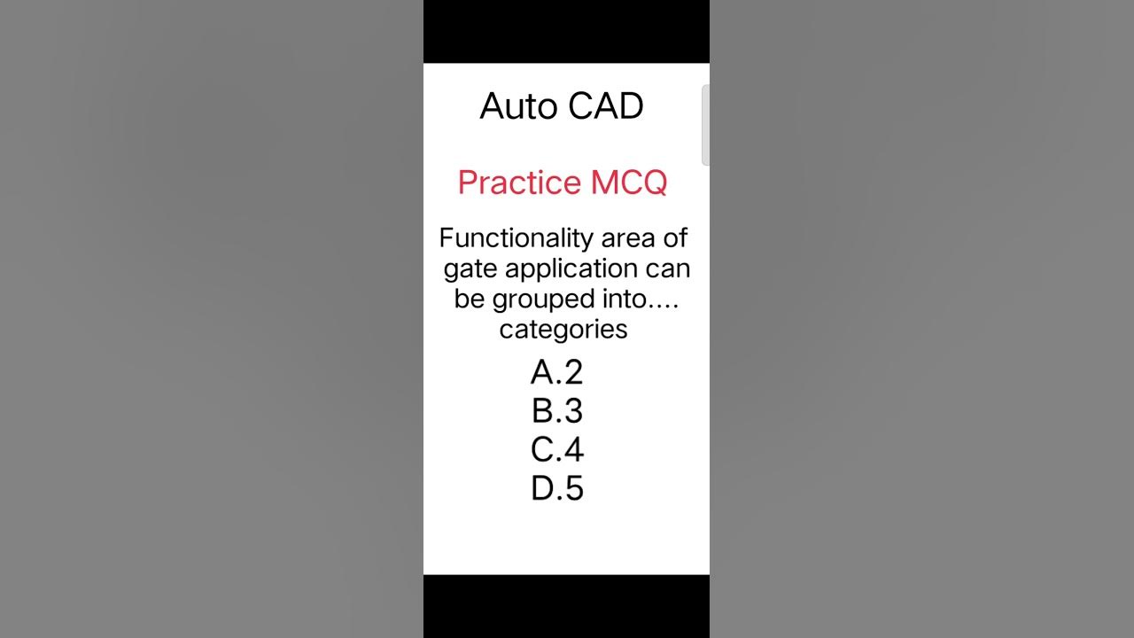 Auto cad theory and MCQ #tpa #autocad #tcs_pattern - YouTube