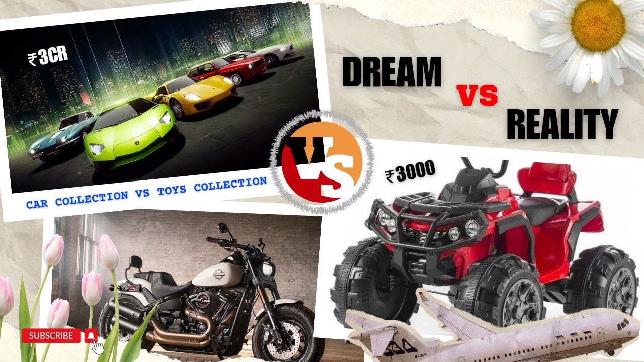 Dream Vehicle Collection VS Reality Vehicle Collection 😂 || TOYS ...