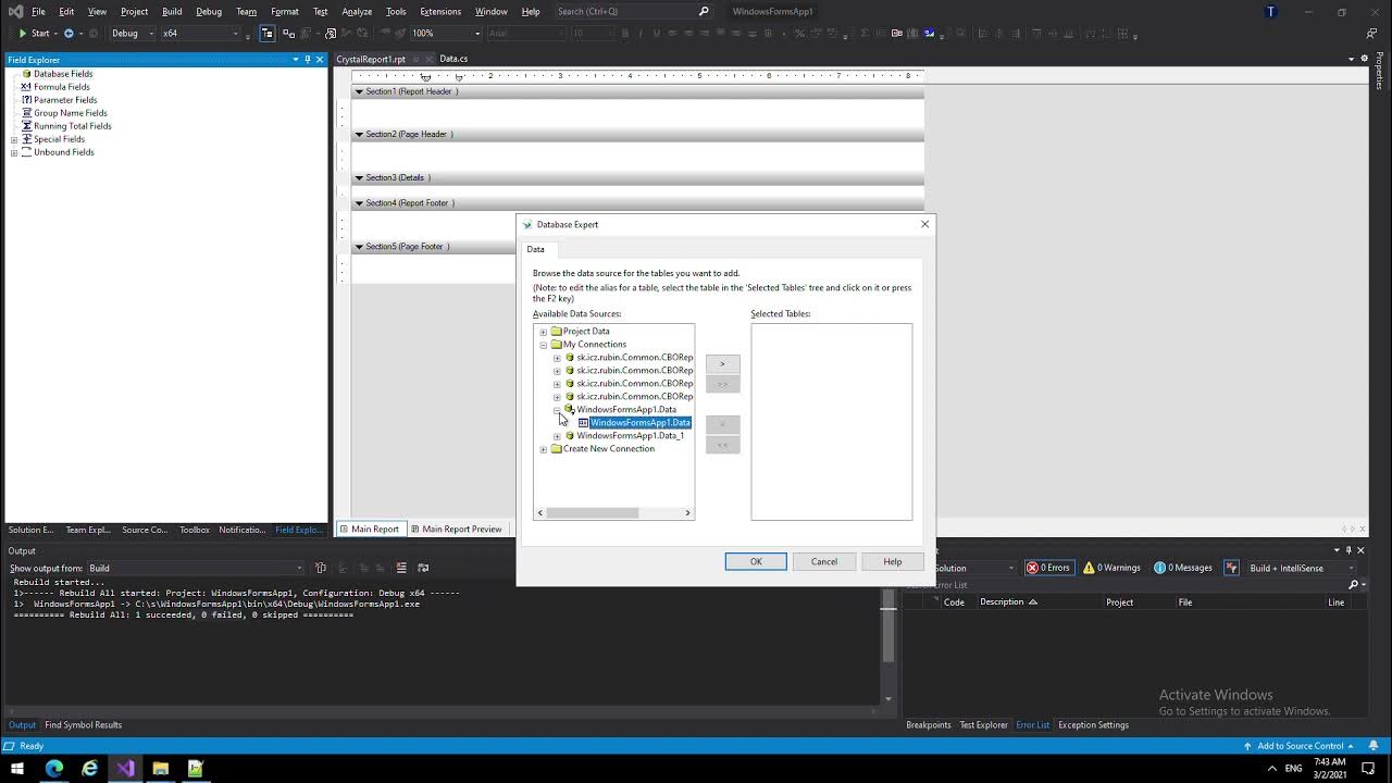 SAP Crystal Reports ActiveX Designer Logon failed crdb_adoplus x64 ...