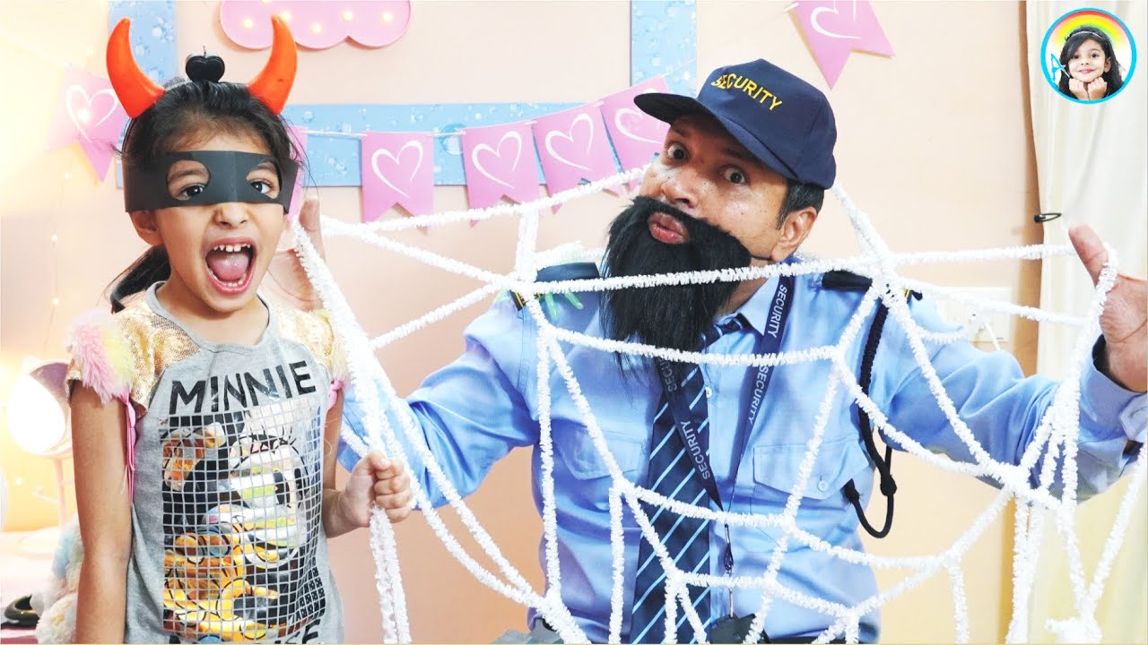 Kid Thief Pretend Play in the House | Funny Kids Video | Funny Kid ...