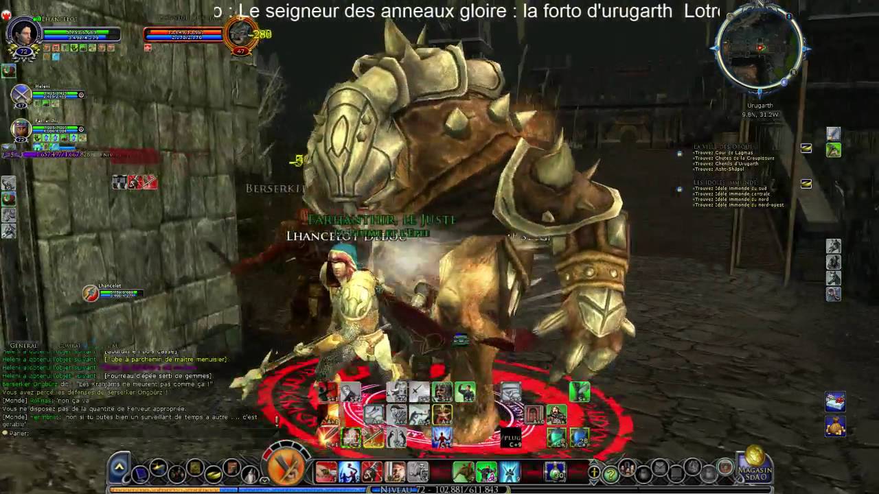 lotro : la forteresse d'Urugarth 2 (Part 3) - YouTube