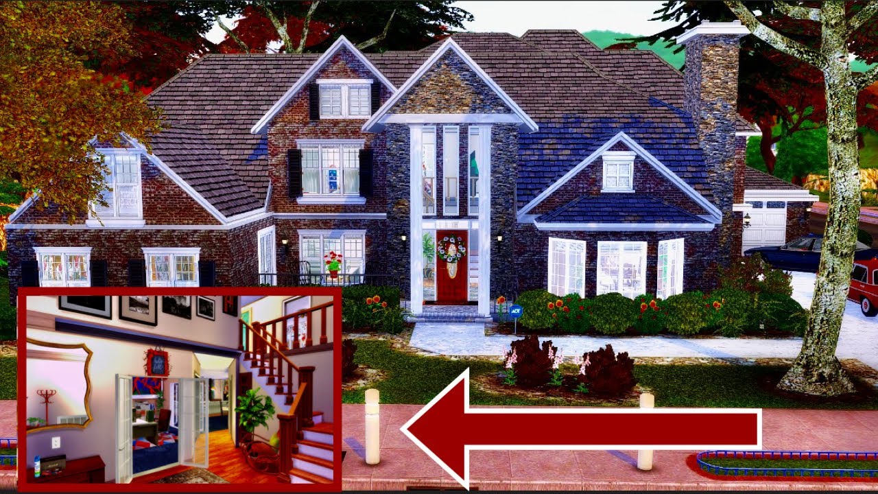 I built a REALISTIC 90s Suburban Home in THE SIMS 4.. - YouTube