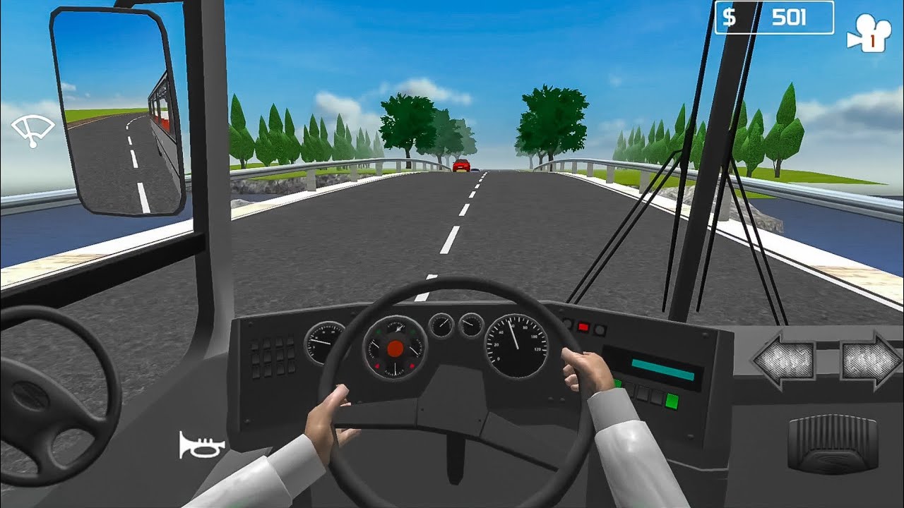 PTS - Coach Bus - Driving New Bus Icarus! Android Gameplay - YouTube