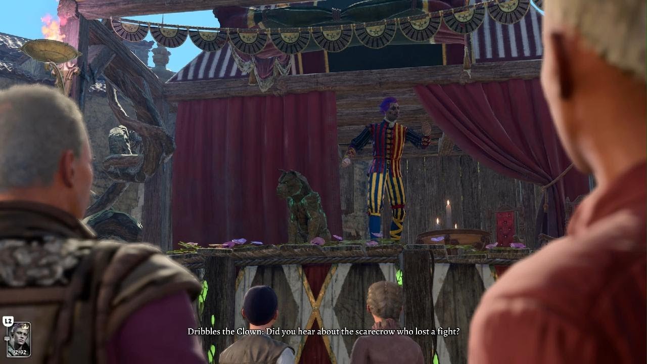 Shadowheart Disapproves the Circus - Baldur's Gate 3 - YouTube