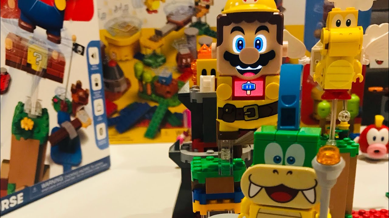 LEGO SUPER MARIO ~Larry ~ Maker set ~Mario Building - YouTube