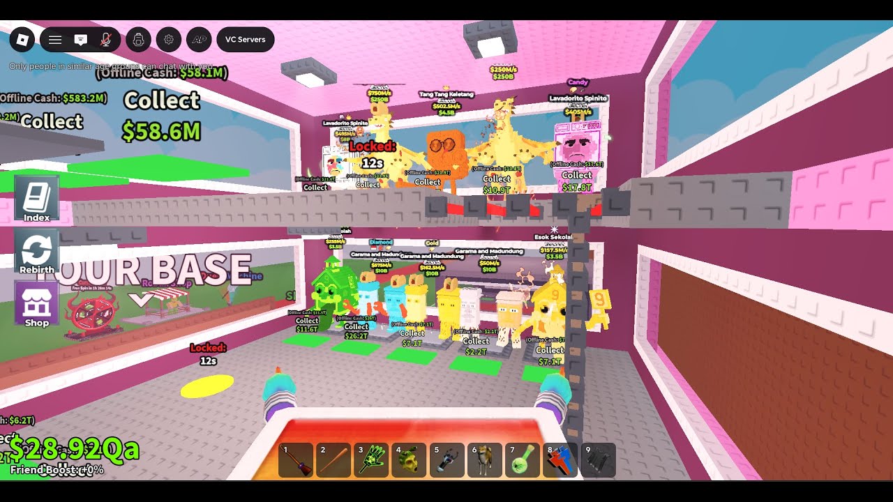 SELLING BRAINROTS FOR RBX, RIVALS + SAB LIVE - YouTube