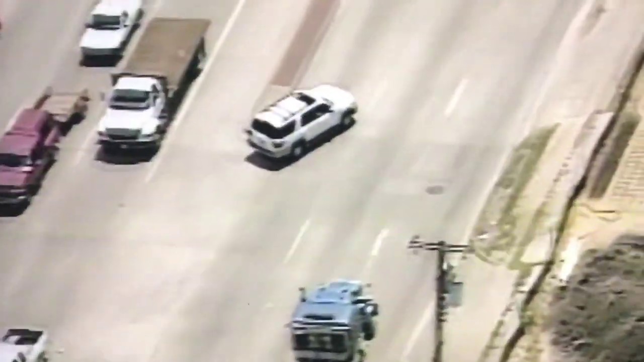 Police Chase In Dallas Texas - YouTube