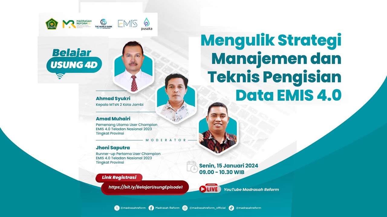 Mengulik Strategi Management & Teknis Pengisian Data Emis 4.0 - YouTube