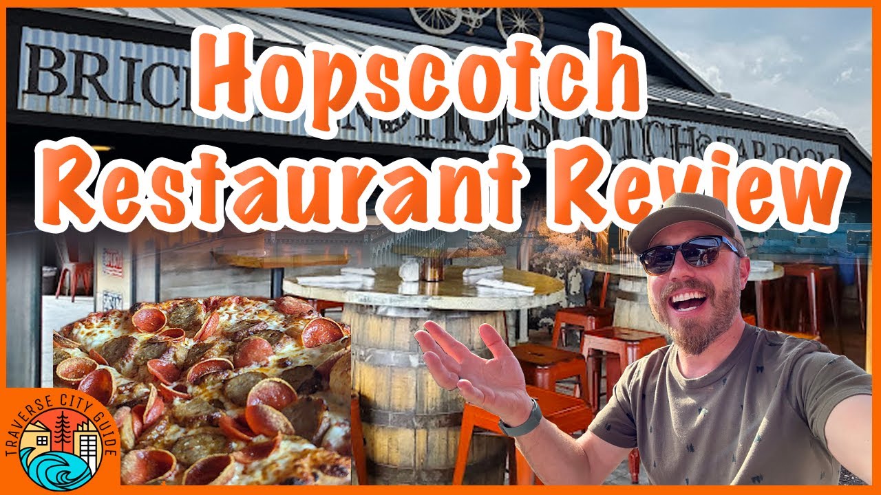 Hopscotch Brick Oven & Taproom Restaurant Review | Traverse City - YouTube