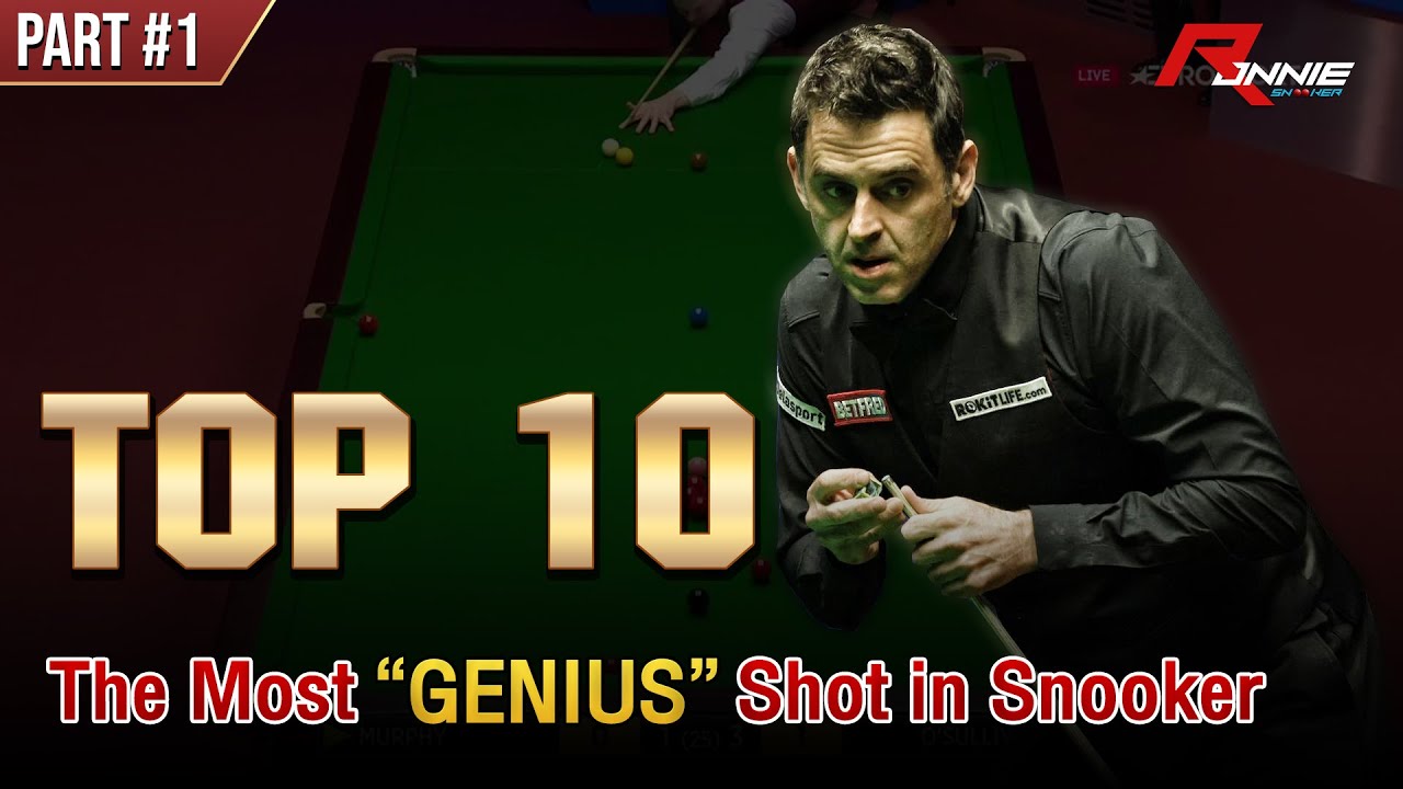 TOP 10 The Most "Genius" Shot in Snooker | Part #1 - YouTube